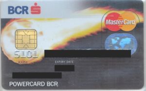 Bank Card: Powercard BCR (Banca Comerciala Romana, RomaniaCol:RO-MC-0307.02
