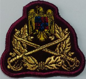Decoration: Romanian Army - symbol for Medical Corp - duty uniform ...