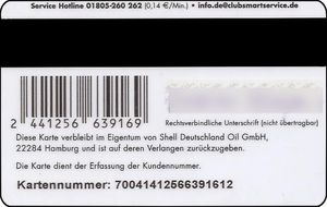 Funktionale Karte: Shell - Club Smart - Deutschland (Fuel Stations ...