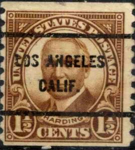 Stamp: Warren G. Harding (United States of America(1922-1934 Regular ...