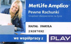 Functional Card: MetLife Amplico (Insurance, Poland(MetLife Amplico ...