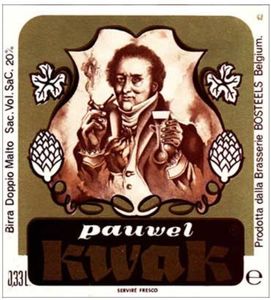Etiqueta de bebida: Pauwel Kwak (Brouwerij Bosteels, BélgicaCol:BE-BEER-009494