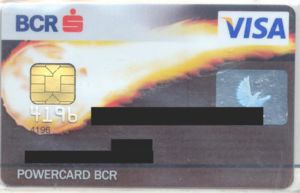 Bank Card: Powercard BCR (Banca Comerciala Romana, RomaniaCol:RO-VI-0031.02