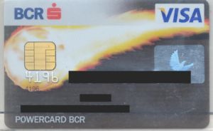 Bank Card: Powercard BCR (Banca Comerciala Romana, RomaniaCol:RO-VI-0031.01