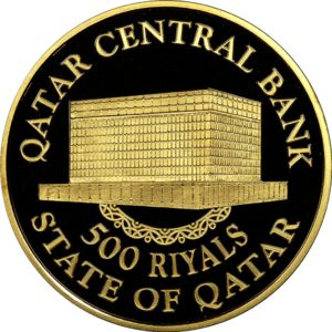 Coin: 500 Riyals (Central bank) (Qatar(1998~Today - Numismatic types ...
