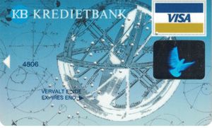 Bank Card: Kb - Kredietbank (KBC - CBC, BelgiumCol:BE-VI-0022