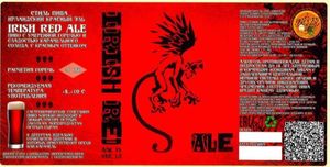 Drink Label: Irish Red Ale (BirsFan, RussiaCol:RU-BEER-002479