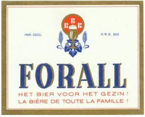 Drink Label: Forall (Brouwerij Bosteels, BelgiumCol:BE-BEER-009549