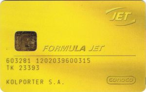 Functional Card: Jet - Formula Jet - Conoco (Fuel Stations, Poland ...