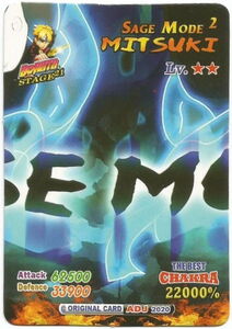 Game Card: Sage Mode 2 - Mitsuki (NarutoCol:NRT-SMM-002