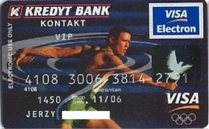 Bank Card: Kontakt VIP (Kredyt Bank, PolandCol:PL-VE-0140.01