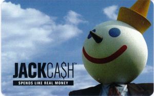 Gift Card: Jack Cash (Jack in The Box, United States of America(Jack Ca ...