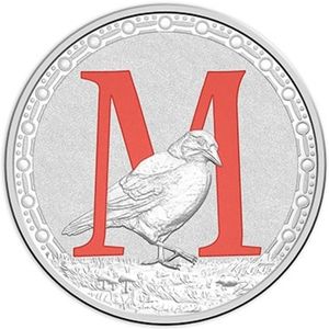 Coin: 1 Dollar (Letter M - Magpie) (Australia(Numismatic Product ...