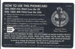 Phonecard: DuckTales Earthquack - UT 0326 (FAKE United Kingdom, Fake ...