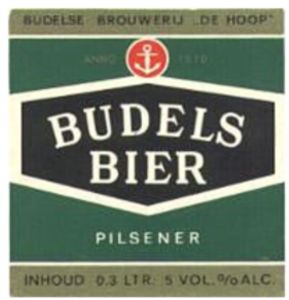 Drink Label: Budels Bier Pilsener (Budelse Brouwerij, NetherlandsCol:NL ...