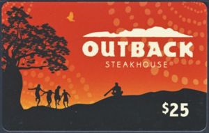 Gift Card: Dancing (Outback Steakhouse, United States of America ...