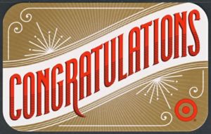 Gift Card: Congratulations (Target, United States of America ...
