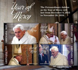 Stamp: Year of Mercy (Grenada(Year of Mercy) Mi:GD 7257-7260KB,Sn:GD ...