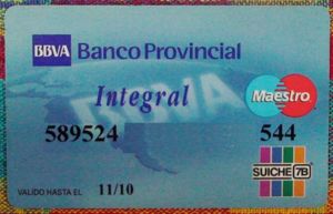 Bank Card: BBVA Banco Provincial Integral (Banco Provincial ...