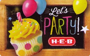 Gift Card: Lets Party (H.E.B, United States of America(H.E.B.) Col:US ...