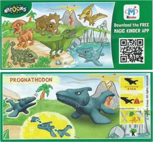 Brindes Infantis: Prognathodon (Surpresa do Kinder Ovo, Resto do Mundo ...