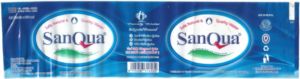 Drink Label: SanQua (PT Indomulti Mas Perkasa, IndonesiaCol:ID-WATER-000027