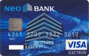 Bank Card: Neo Bank (Neo Bank, PolandCol:PL-VE-0142