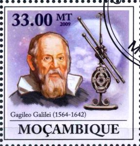 Stamp: 400th Anniversary of the Telescope of Galileo Galilei (1564 ...