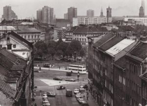 Postcard: Berlin. Oranienplatz (Germany, Federal Republic(Berlin ...
