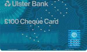 Bank Card: Ulster Bank (Ulster Bank, IrelandCol:IE-GM-0018