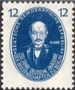 Stamp: Planck, Max (Germany, Democratic Republic (DDR)(250 Years Berlin ...