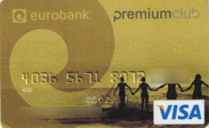 Bank Card: Premium Club (Euro Bank SA, PolandCol:PL-VI-0220