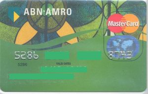 Bank Card: ABN-AMRO-Green (ABN AMRO Bank, RomaniaCol:RO-MC-0204.01