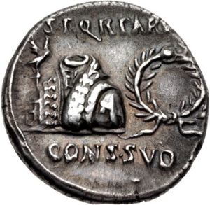 Coin: 1 Denarius (Roman Empire) (0027 BCE~0014 - 1st Emperor Augustus ...
