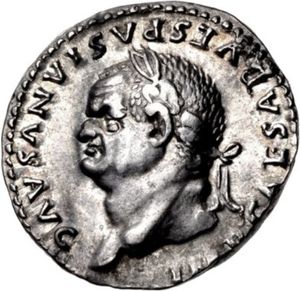 Coin: 1 Denarius (Victory) (Roman Empire) (0069~0079 - 9th Emperor ...