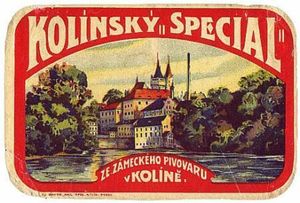 Drink Label: Kolinsky special (Pivovar Kolín /closed/, Czech ...