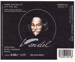 Drink Label: Vondel (Brouwerij Riva, BelgiumCol:BE-BEER-009934
