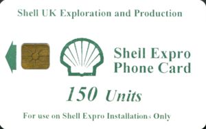 Phonecard: Shell Expro (Oil Rigs, United Kingdom of Great Britain & Northern Ireland(Oil Rigs ...