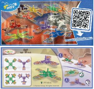 Meal Toy: Dark green & Purple (Kinder Surprise, Worldwide) (Kinder - Go ...