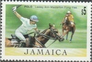 Stamp: Lesley Ann Masterton & Fong Yee (polo) (Jamaica(Jamaican ...