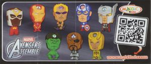 Meal Toy: Iron Man (Kinder Surprise, Worldwide(Kinder - Marvel) Col:FF304 🧸