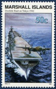 Frimærke: Doolittle Raid on Tokyo (Marshalløerne(II World War) Mi:MH ...