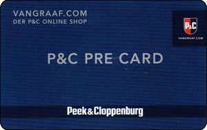 Geschenkkarte: P&C Pre Card (Peek & Cloppenburg, Deutschland ...