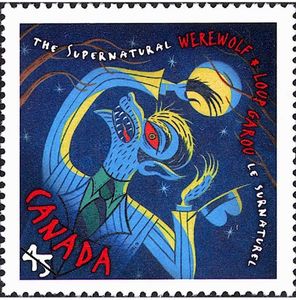 Stamp: Werewolf (Canada) (The Supernatural) Mi:CA 1644,Sn:CA 1666,Yt:CA ...