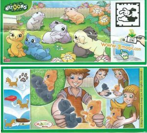 Meal Toy: Cats (Kinder Surprise, Worldwide) (Kinder - Natoons - Young ...