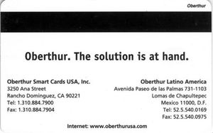 Tarjeta Telefónica: Oberthur Access the Possibilities (Oberthur ...