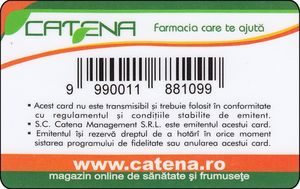 Functional Card: Catena - Card Club (Pharmacies and Drugstores, Romania ...
