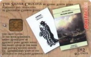 Phonecard: Silver Crucifix/Sir Temi Zammit (Maltacom, Malta) (Chip ...