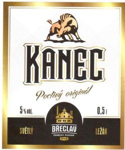 Etiqueta de bebida: Kanec (Zámecký pivovar Břeclav, República ChecaCol ...
