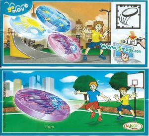 Meal Toy: Purple (Kinder Surprise, Worldwide(Kinder - Go Move ...